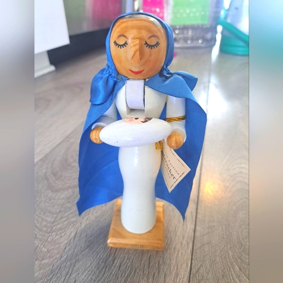 Holiday | Nativity Nutcracker Mary And Baby Jesus | Poshmark